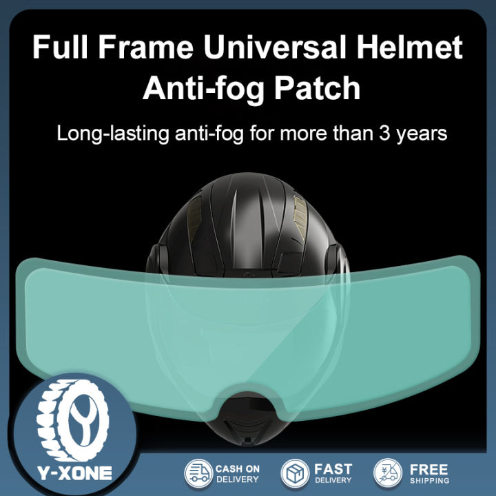 Universal Clear Rainproof Anti-fog Film For Motorcycle Helmet Patch ...