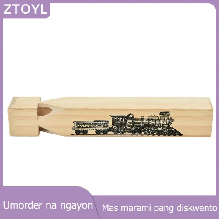 ZTOYL New Wooden Train Whistle - Makes A Noise Like A Real Train ...