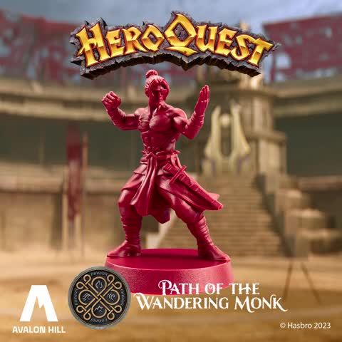 LZD HeroQuest Hero Collection Path of The Wandering Monk Figures ...