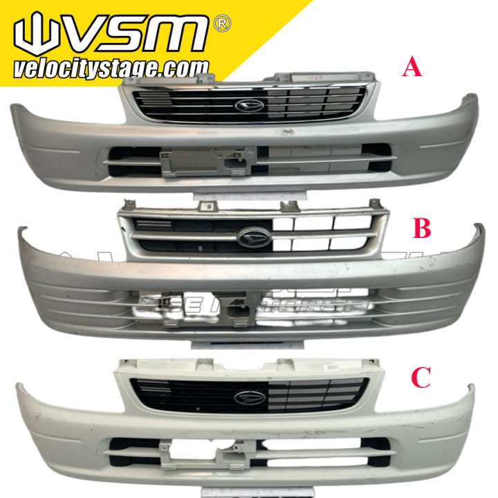 Daihatsu Mira Gino L700 Licca Senyum Front Bumper Depan with Chrome ...