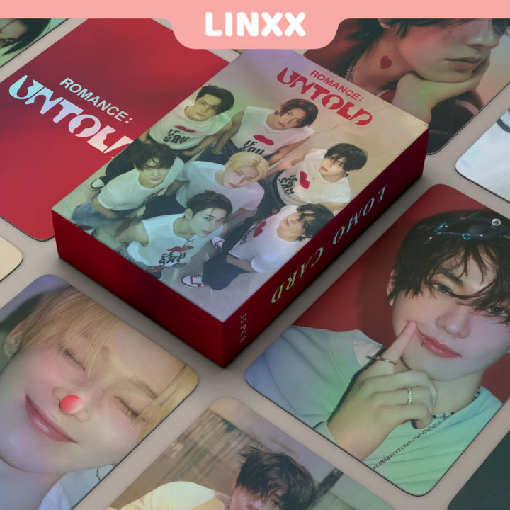 LINXX 55 Pcs ENHYPEN ROMANCE:UNTOLD Holographic Laser Card Kpop ...