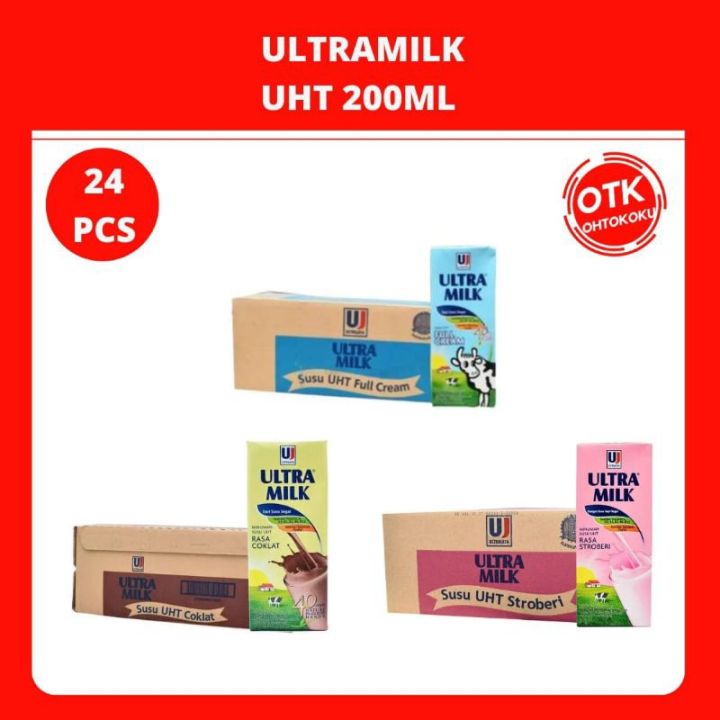 SUSU UHT ULTRA MILK 200 ml - 1 Dus | Lazada Indonesia