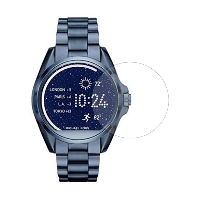 กระจกเทมเปอร์ฟิล์มป้องกันสำหรับ Michael Kors Access สกูตเตอร์ขนาด ...