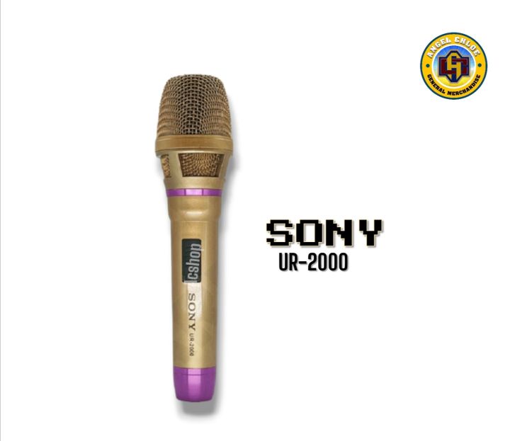 SONY UR-2000 (Professional Dynamic Microphone). | Lazada PH