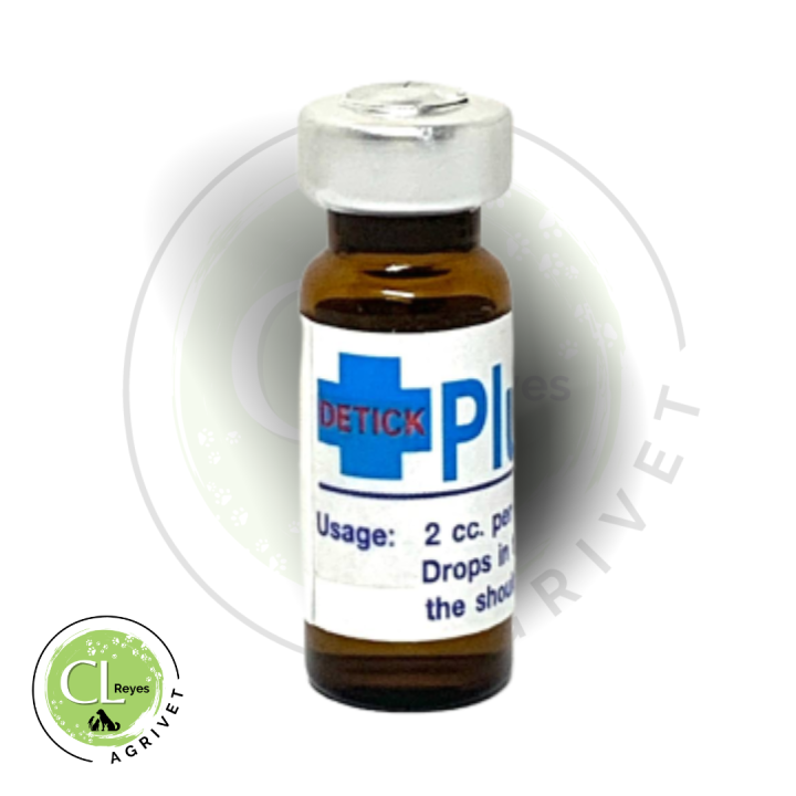 [CL REYES] Detick Plus 2cc Anti-Tick and Flea for Dogs / Para sa ...