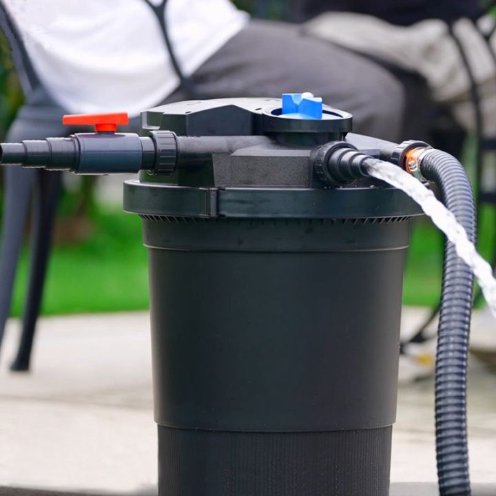 Sensen fish pond filter water circulation system koi fish pond outdoor ...