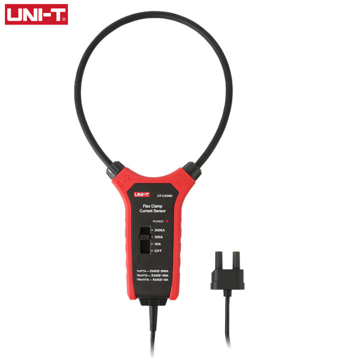【Ready Stock】UNI-T UT-CS09D 3000A AC Current Flexible Clamp Meter Flex ...