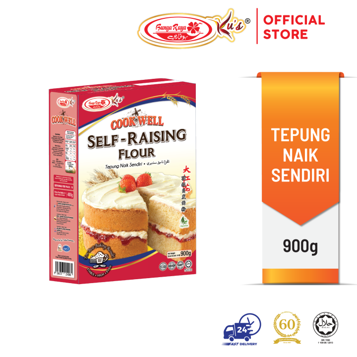 [READY STOCK] Tepung Naik Sendiri / Self - Raising Flour 900g (Bunga ...