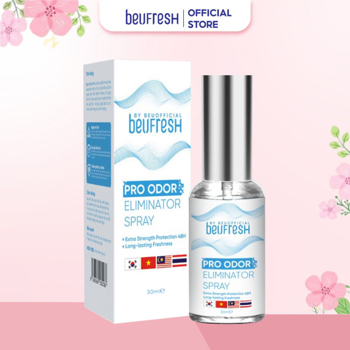 Body Deodorant Spray BEUFRESH, Deodorant Roll-on Prevents Sweating ...