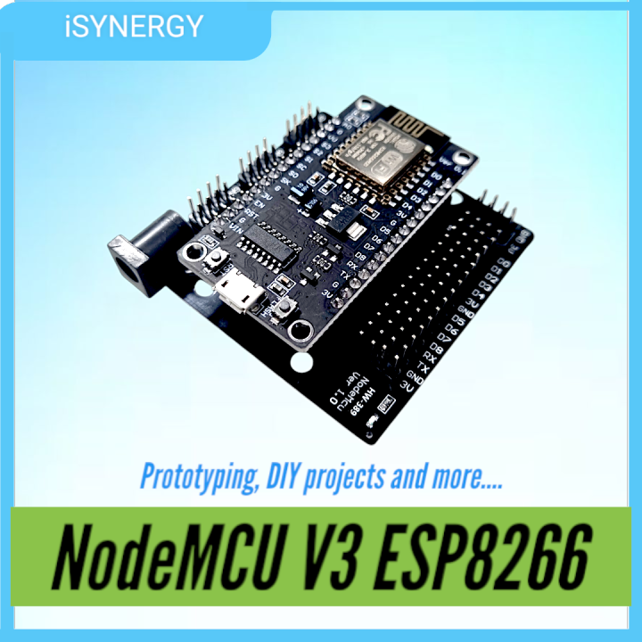 NodeMCU V3 Esp8266 12-E WiFi Development Module CH340G Arduino Wireless ...