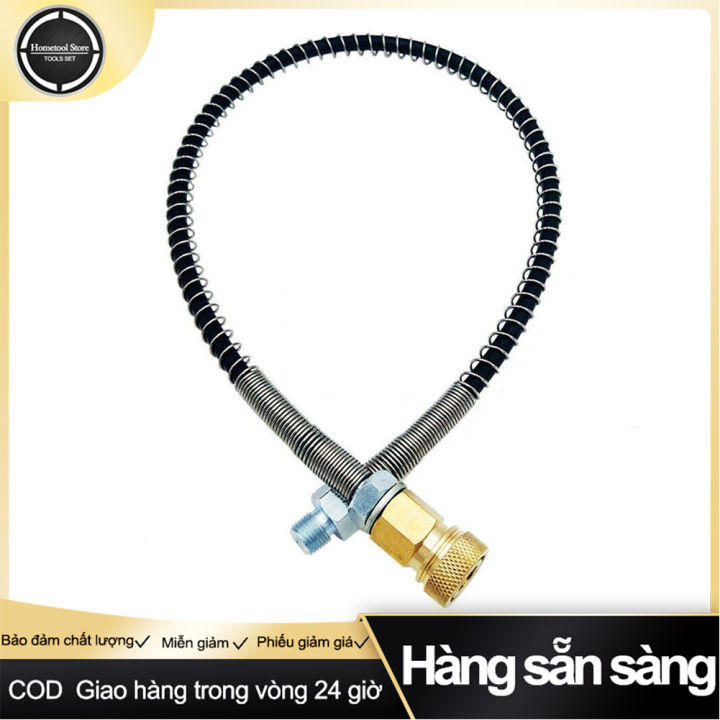 PCP Air Refill Pump High Pressure Hose With Spring Wrapped 50cm M10x1 ...