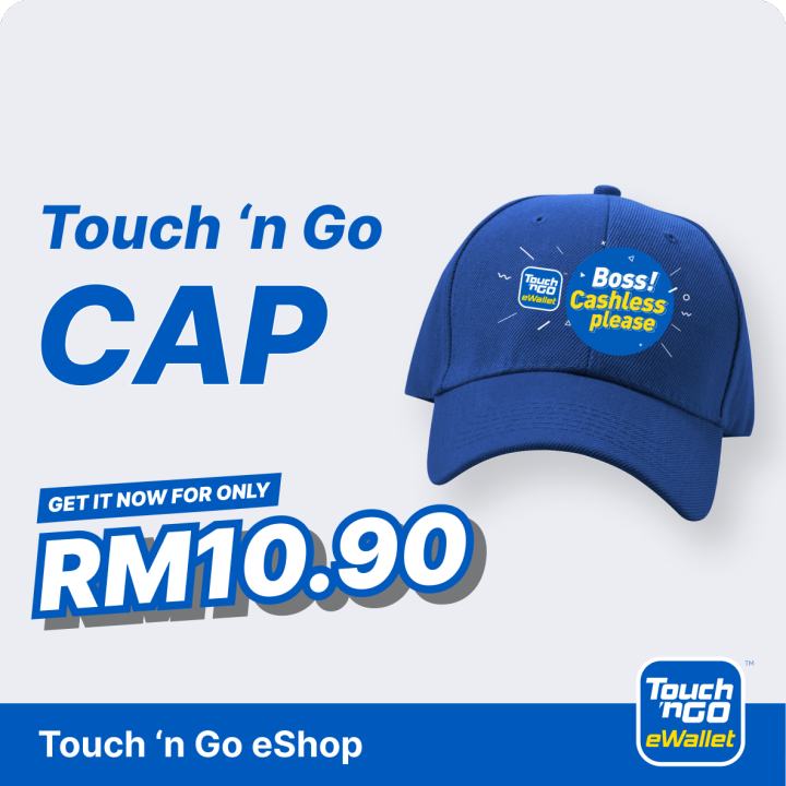 Touch 'n Go eWallet Cap | Lazada