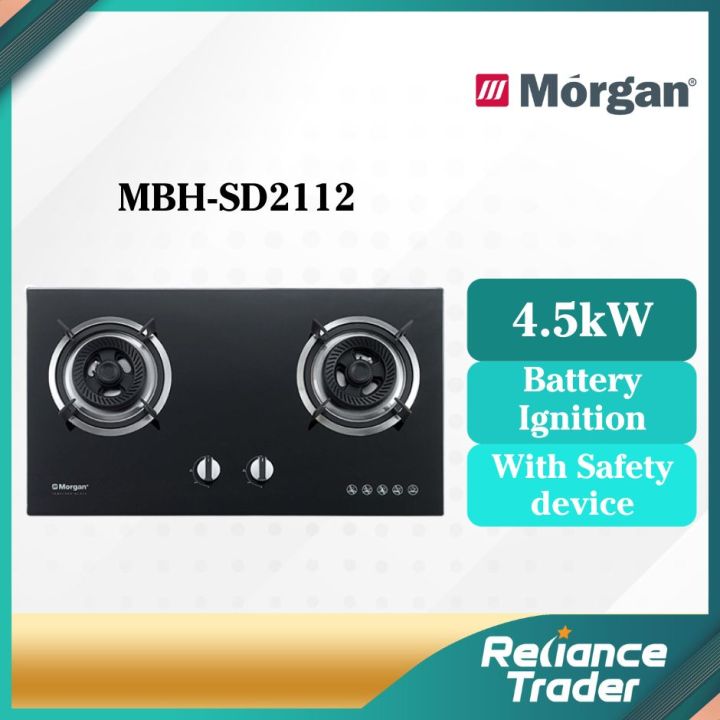 Pensonic Built-in 2 Burners With Glass Top Gas Hob PGH-422N / Morgan ...