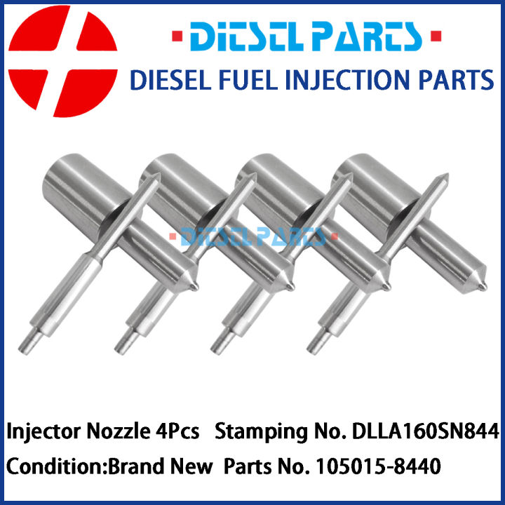4x Fuel Injector Nozzle 105015-8440 DLLA160SN844 for MITSUBISHI Fuso ...