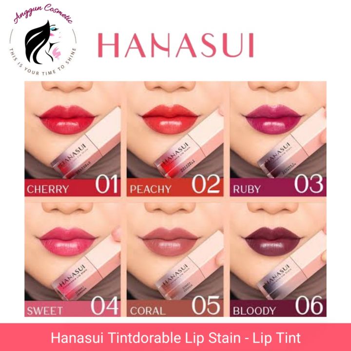 HANASUI Tintdorable Lip Stain - Lip Tint 4 gr | Lazada Indonesia