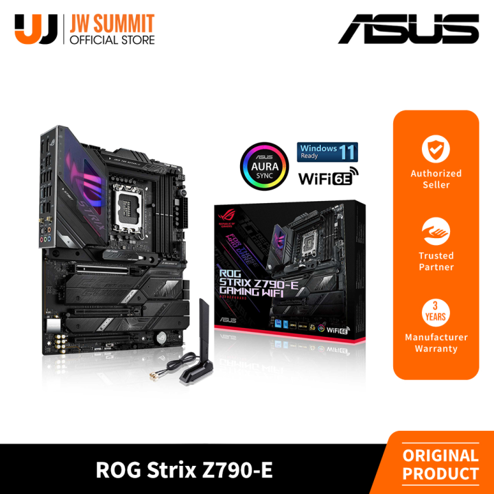 Asus ROG Strix Z790-E WiFi 6E Intel Z790 Chipset LGA1700 Socket Gaming ...