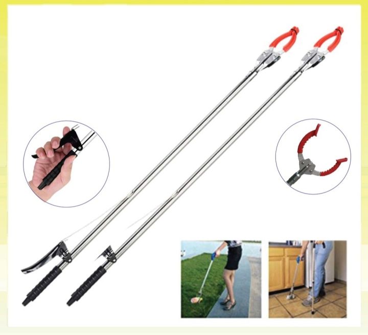 Rubbish picker clipper Pick-up Tools with STAINLESS STEEL Handle ...