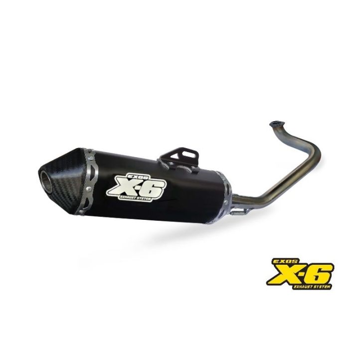 EXOS PIPE X6 SPORTY / SOULTY / MIO I 125 / SOUL I 125 / CLICK v2 / ADV ...