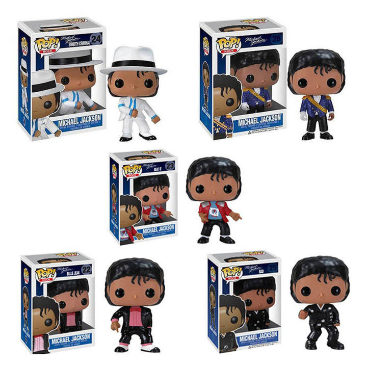 ef Funko Pop 10cm Michael Jackson Anime Figurine Beat It Action Figure ...