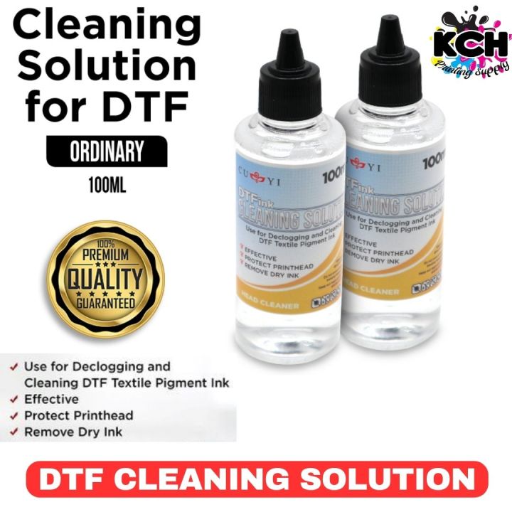 CUYI CLEANING SOLUTION FOR DTF PRINTERS 100ml | Lazada PH