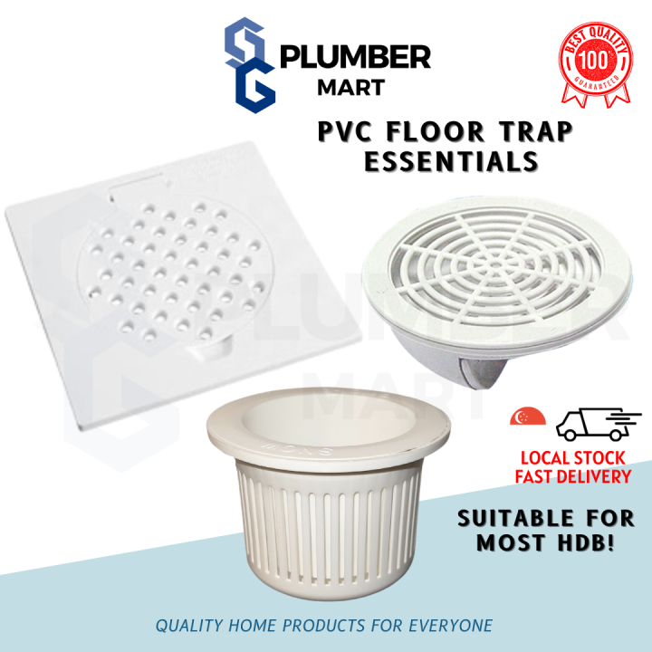 【SG INSTOCK】Floor Trap Essentials | PVC Floor Grating | Drainage Filter ...