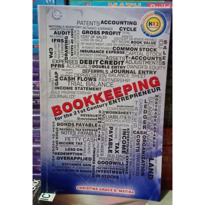 Bookkeeping by Christine Grace D.Matira | Lazada PH