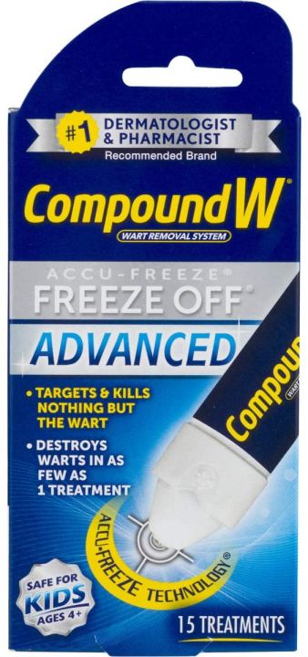 Compound W Freeze Off Advanced Wart Remover with Accu-Freeze, 1 Count ...