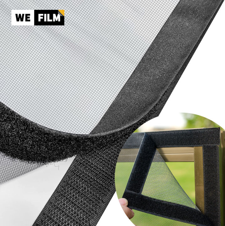 WEFILM Mosquito Net Mosquito Window Screen Free Cut Upgrade Fiberglass ...