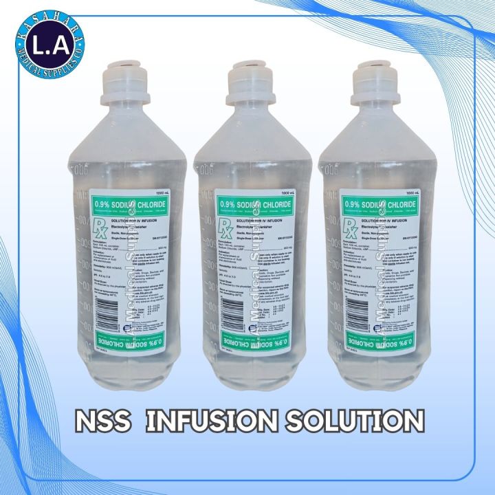 NORMAL SALINE SOLUTION FOR INFUSION | Lazada PH