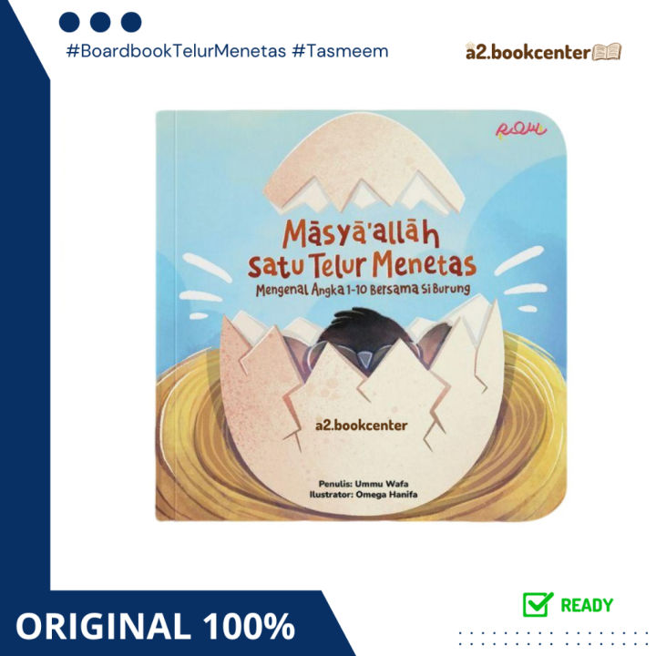 [ABC] READY Boardbook Tasmeem Masya Allah Satu Telur Menetas Mengenal ...