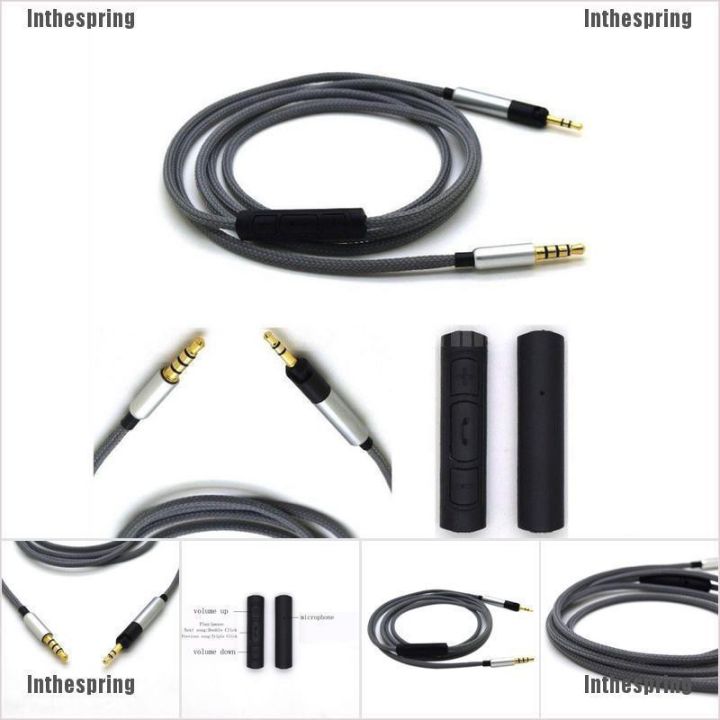 Inthespring Cable For Audio Technica Ath-M50X Ath-M40X Ath-M70X ...