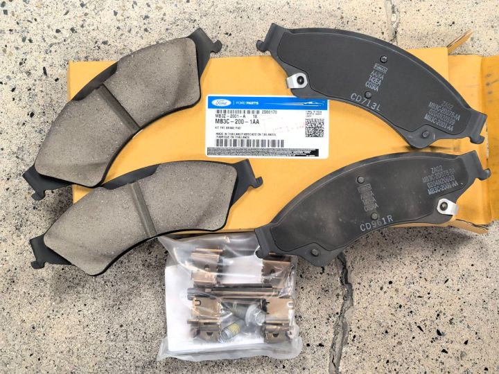 Ford Brake Pad Set - FRONT for Ford Ranger Next-Gen (XLS/XLT/SPORTS) PN ...