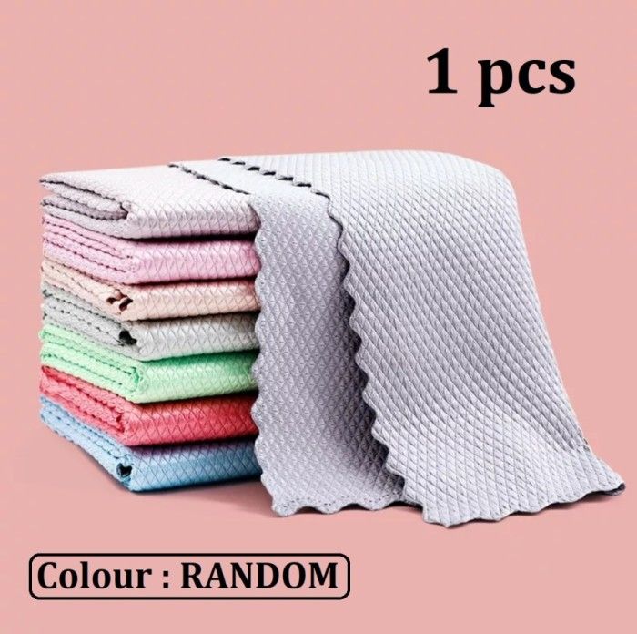 Kain Lap Model Sisik Ikan Lap Dapur Meja Serbaguna | Lazada Indonesia