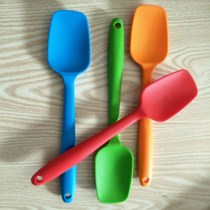 [Ảnh thật] Stapula - phới bột silicon dạng muỗng, thìa tiện dụng 28cm ...