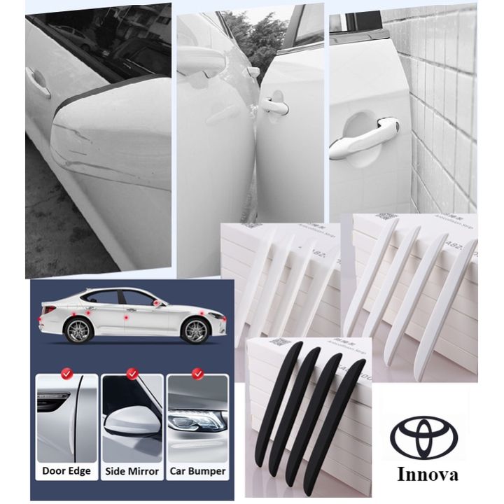 Toyota Innova Zenix Door anti scratch Protector Car Anti Collision ...