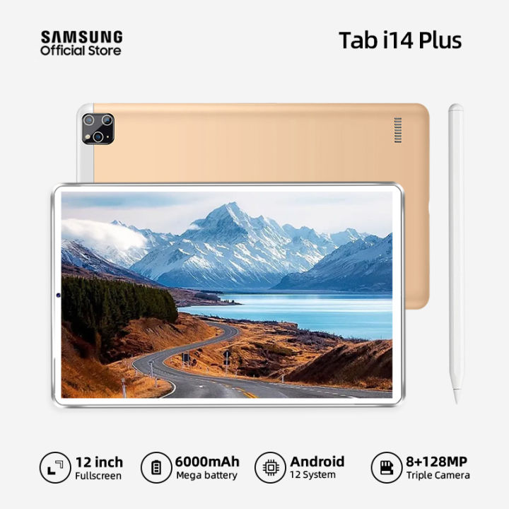 Samsung Tablet i14 plus Global Version【In 1-year Warranty】12inch 8GB ...