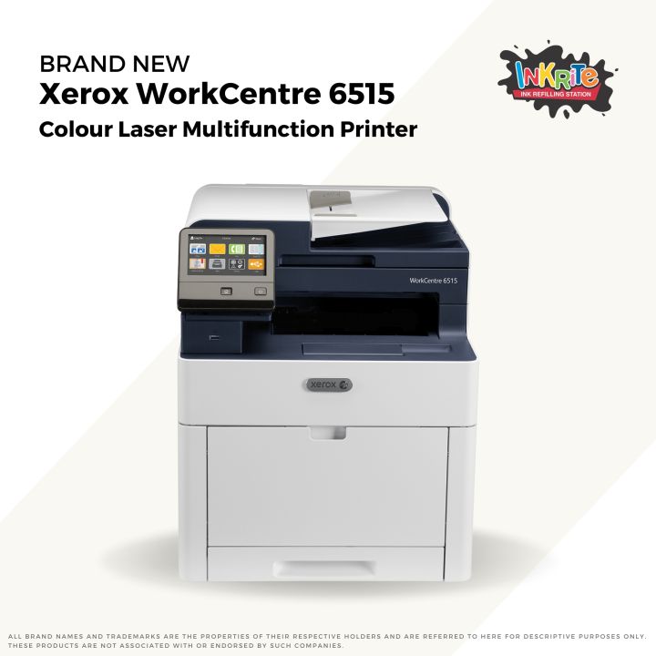 Brand New Xerox WorkCentre 6515 Colour Laser Multifunction Printer ...