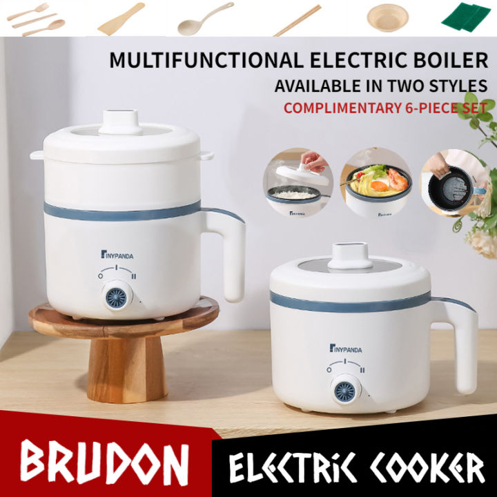 BRUDON electric cooking pot non stick frying pan rice cooker sale ...