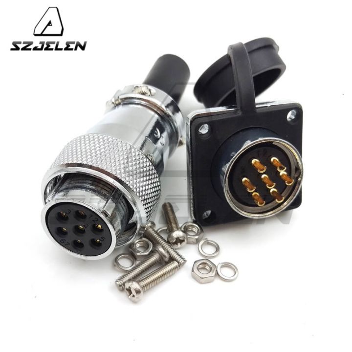 WF16 7pin High voltage connector plug socket industrial power connector ...