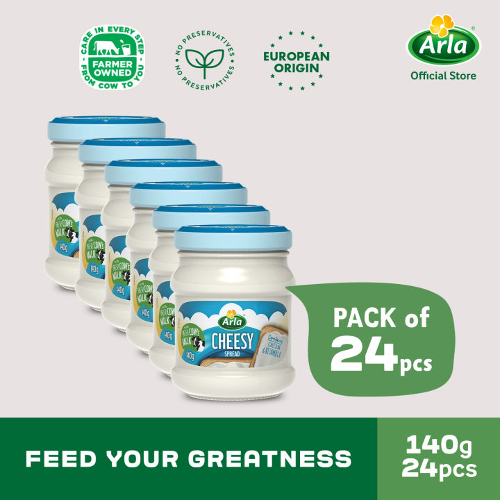 Arla Cheesy Spread 140g 24-Pack | Lazada PH