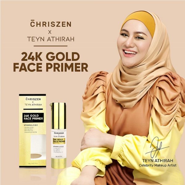 Chriszen X Teyn Athirah 24K Gold Face Primer | Lazada