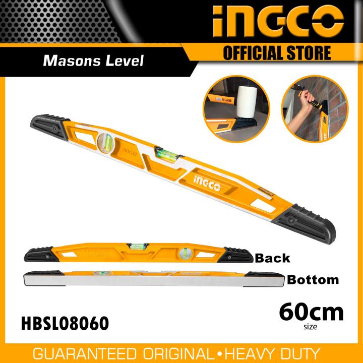 INGCO Masons Level Leveling Tool 60CM HBSL08060 IHT | Lazada PH