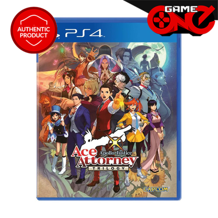 PlayStation PS4 Apollo Justice Ace Attorney Trilogy [R3] | Lazada PH