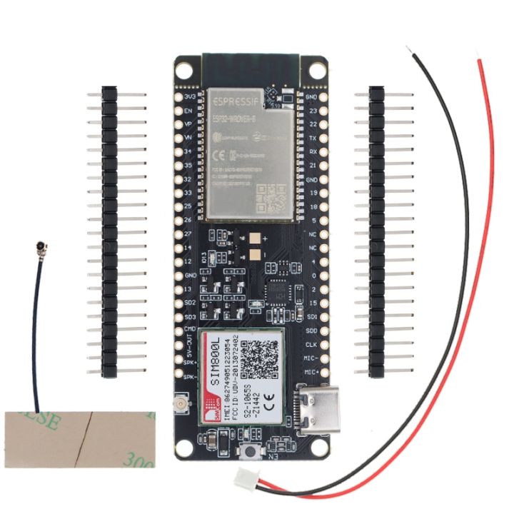 Ttgo T Call V1 4 Ch9102f Esp32 Wireless Module Sim Antenna Sim Card Sim800l Module And Gsm Gprs