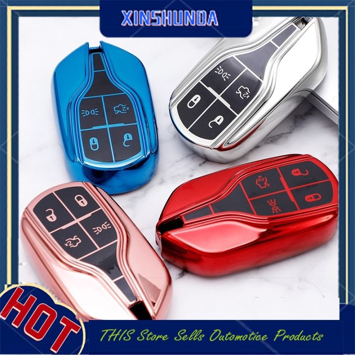 XSD Car Key Case Cover for Maserati Levante Ghibli Quattroporte GT ...