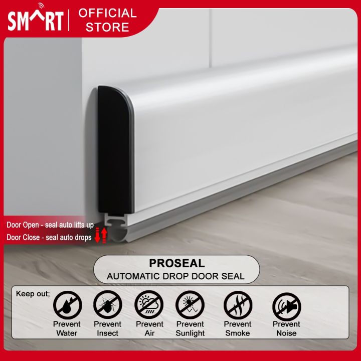 Door Bottom Automatic Seal / Auto Drop Door Seal / Sound Reduction ...