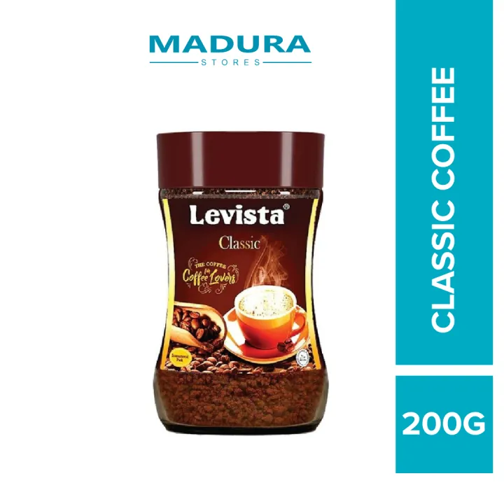 Levista Classic Pure Granulated Instant Coffee 200g | Lazada