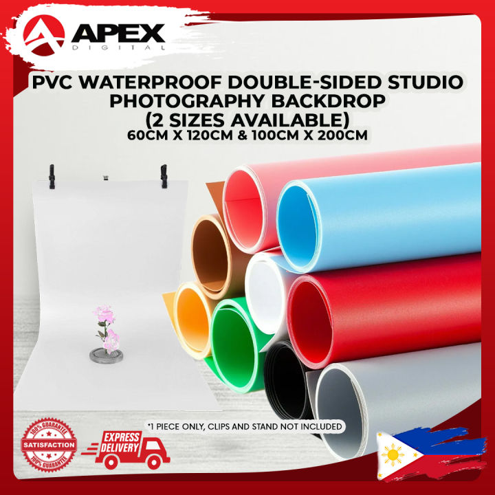PVC PHOTOGRAPHY BACKGROUND WATERPROOF DOUBLE-SIDED STUDIO BACKDROP | Lazada PH