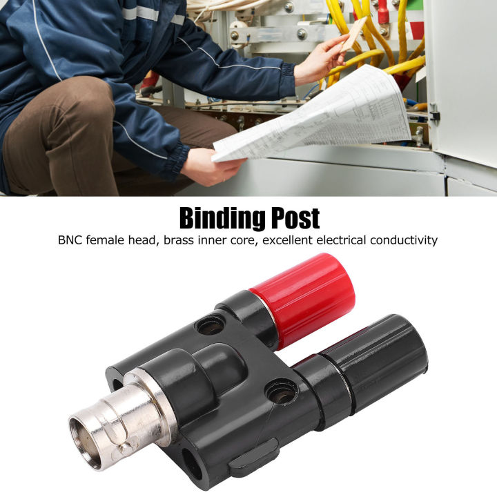 Binding Post BNC Female To 4mm Binding Post Voltage 500V for Electrical ...