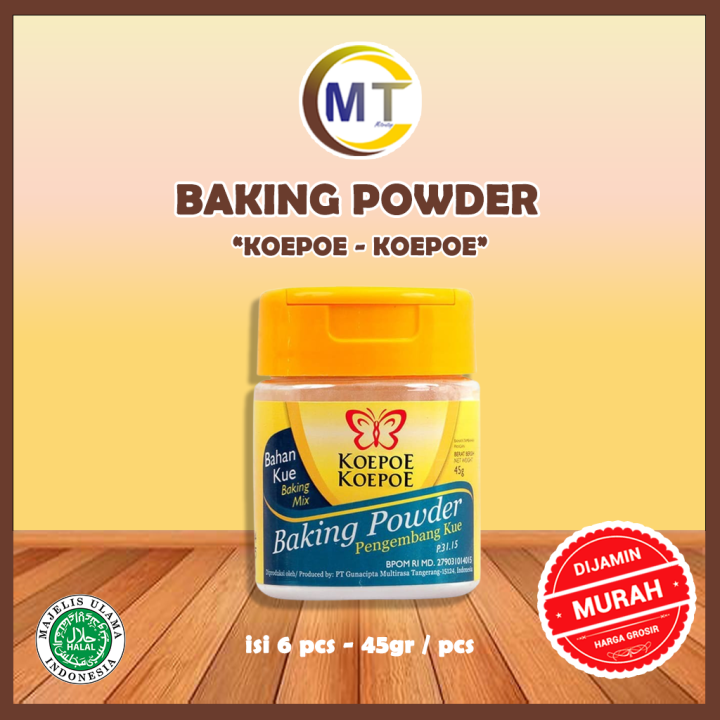 Baking Powder Koepoe Koepoe 1 pack 45 gram Baking Soda Kue Bubuk ...